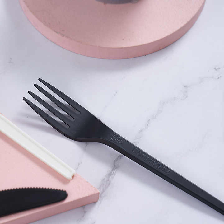 ECO Friendly Compostable PLA Cutlery 6 Inch Flatware Compostable ...