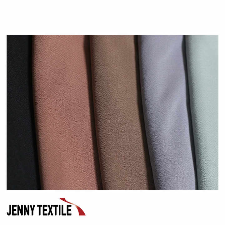 Korean Fresh ITY MOSA Crepe Fabric - Polyester 94%, Spandex 6%