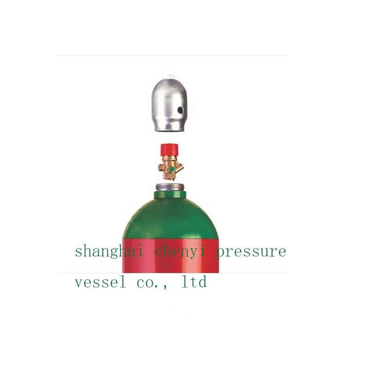 140L 300bar Steel Gas Cylinder for CO2 Fire Extinguishers