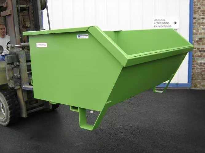 Professional Manufacturing Tippers Bins Flat Pack Hook Lift Bin Lorry ...