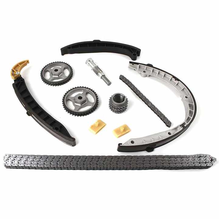 11Pc/Set Timing Chain Kit Guide Rail Tensioner Sprockets Engine for ...