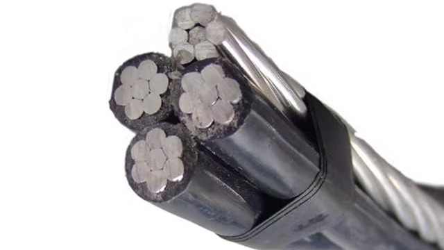 2x10mm 2x16mm2 25mm2 35mm2 2 Core Aluminium XLPE ABC Cable Twisted ...