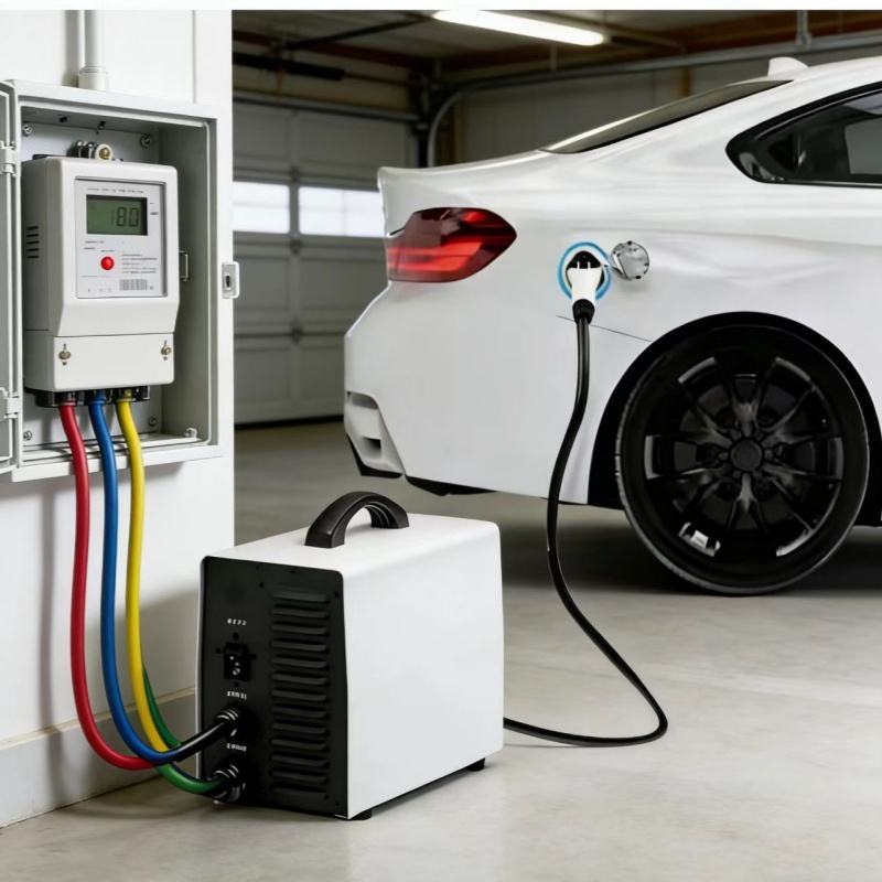 DC Fast Charging Station Portable New EV Charger 7KW 21KW 31KW ...