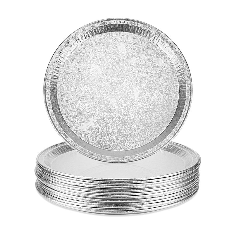 Round Thickened Tin Foil Plates, Aluminum Foil Plates, Tin Foil Trays ...