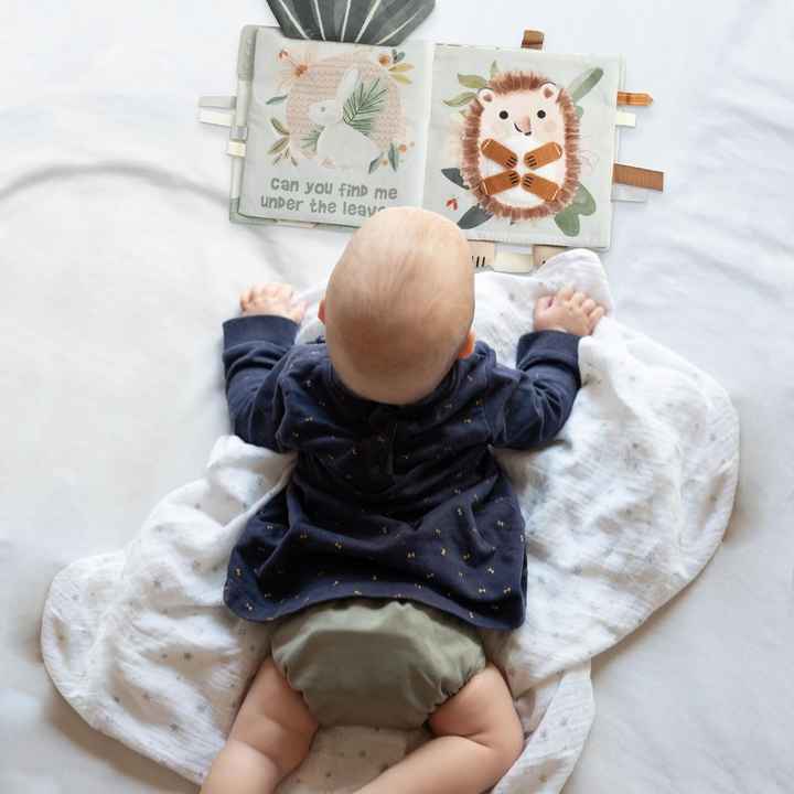 Soft Baby Cloth Book - Touch and Feel Sensory Experience