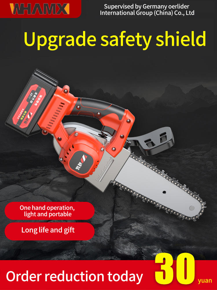 Sale 10 Inch Chain Saw Chain Tree Cutting Home Small Handheld Portable ...