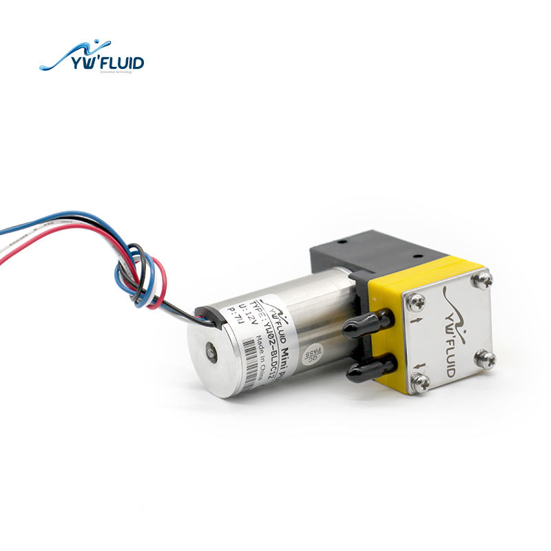 Mini Micro BLDC Brushless Diaphragm Pump 12V/24V Large Flow Air Pump ...
