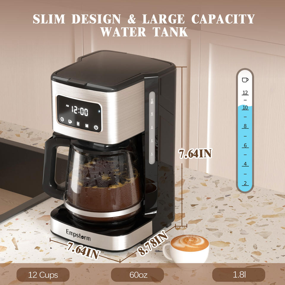 For 12D Portable Battery Operated Drip Coffee Maker with Car Use for ...