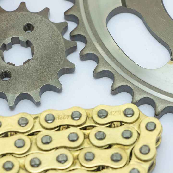 SFR Motorcycle Transmissions Gear & Chain Kit with Rollers Sprockets ...