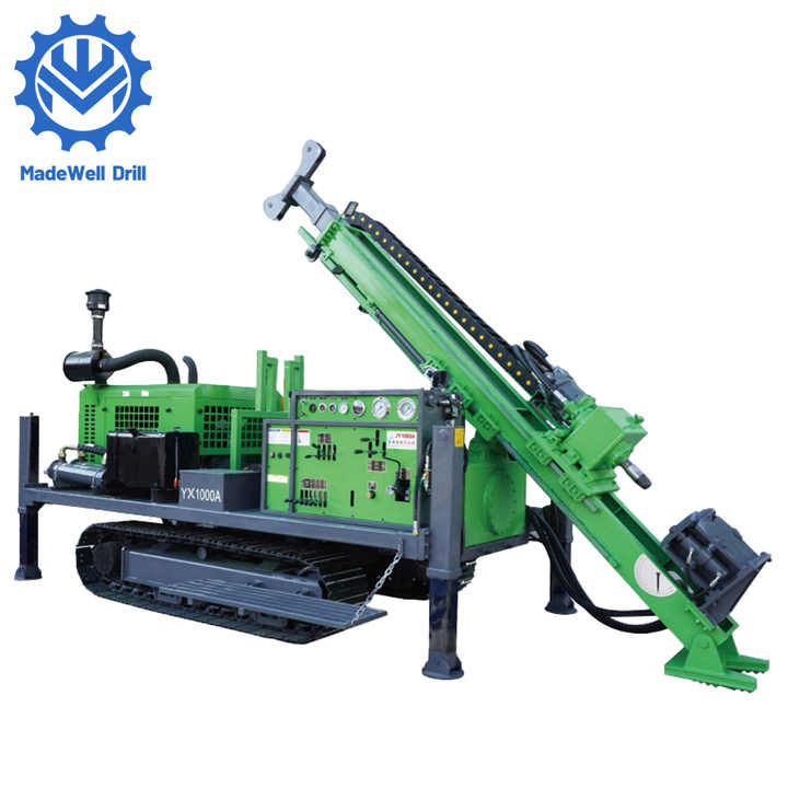 YX-1000 1000m 1200m Depth NQ HQ Wire Line Core Drilling Machine for ...