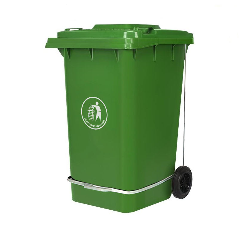 360L 95 Gallon Wholesale Garbage Container Plastic Waste Bins Outdoor ...