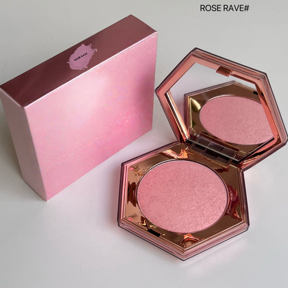 High Quality 2-Color Diamond Shiny Glitter Cream Herbal Facial Bronzer ...