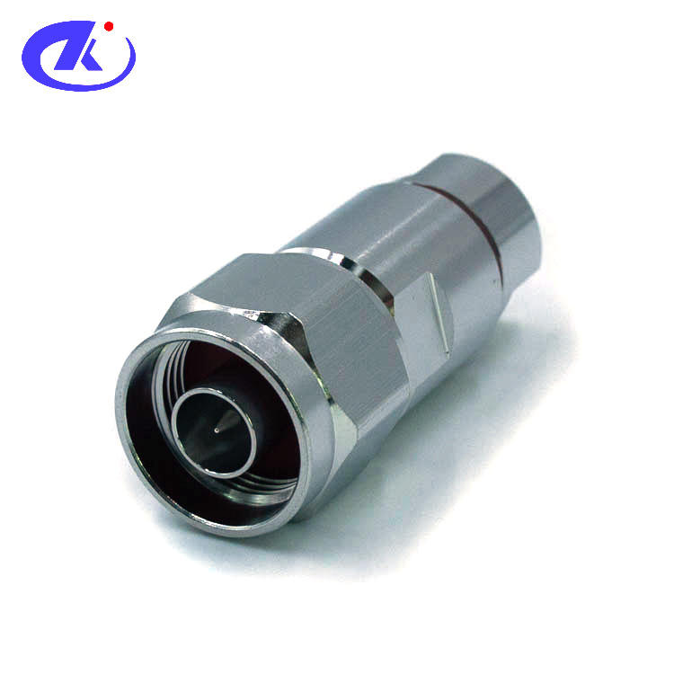Hansen N Male RF Coaxial Connector for 1/4'' Feeder Cable
