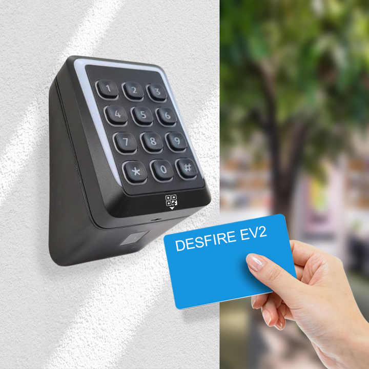 Cidron Access Control Reader NFC RFID RS485 QR Code Reader with Wiegand ...