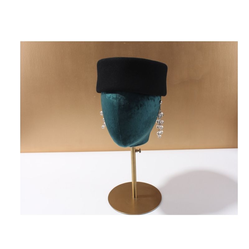 CLN1111B Wholesale Wool Felt Flight Attendant Hat Women's British ...