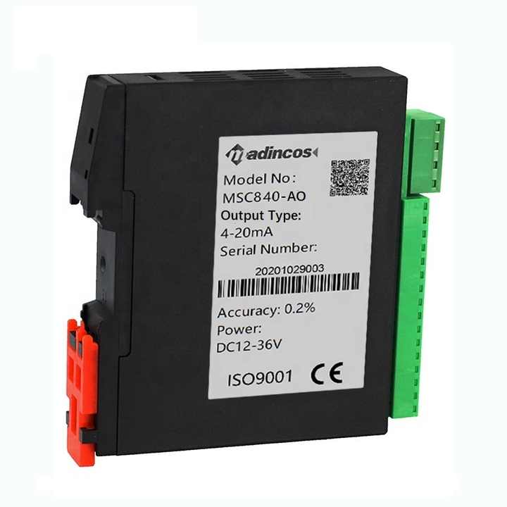 MSC840-AO Analog Output Module - Precision and Isolation