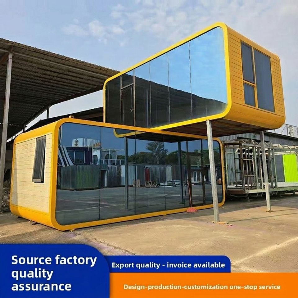Apple Cabin Mobile Room Prefabricated Modular Outdoor Office Homestay ...
