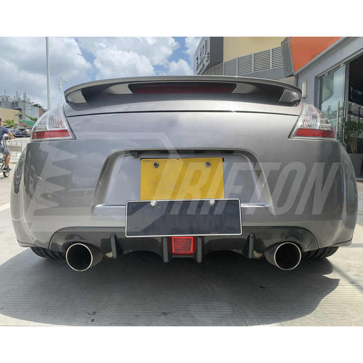 Carbon Fiber Rear Diffuser for Nissan 370Z Z34 Body Kit| Alibaba.com