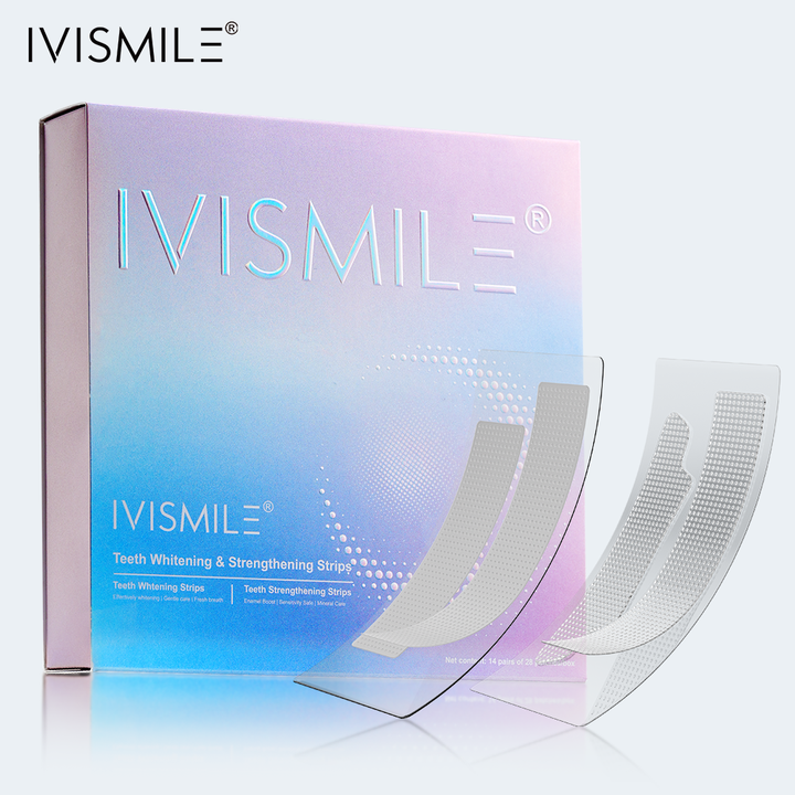 28-day Strengthen Enamel Hardness Strips and Peroxide Whitening Strip ...