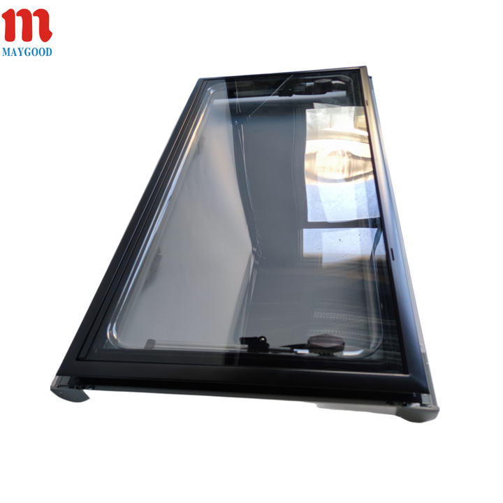 Double Layer Acrylic Right angle Push Out Window Caravan RV Travel ...