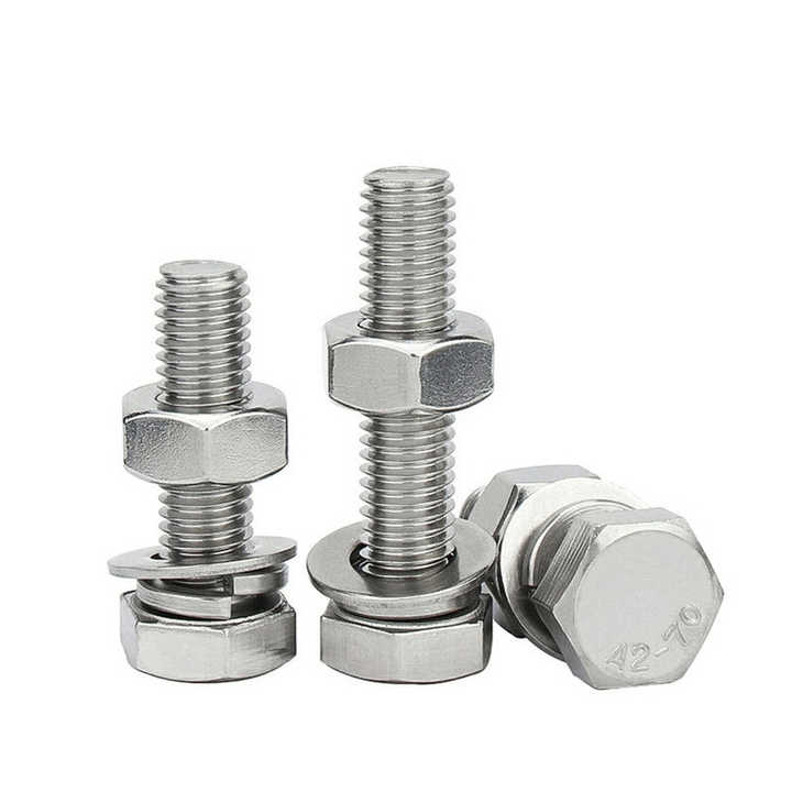 High Quality M4-M16 Stainless Steel Bolt Set - DIN