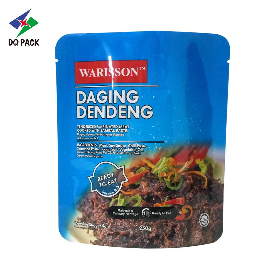 Customizable High-Temperature Retort Stand-Up Pouch Microwave Food ...