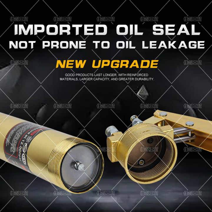 600cc Dynamic Double Bar High-Pressure Grease Gun Key Feature Double ...