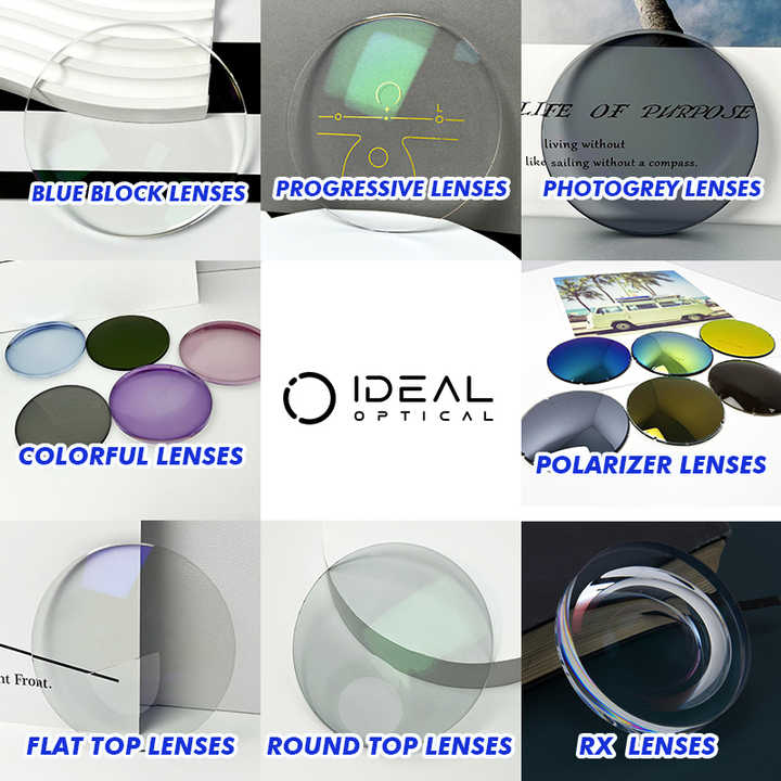 Optical Lenses Manufacturing Durable Bifocal Flat Top Optical Lenses 1. ...