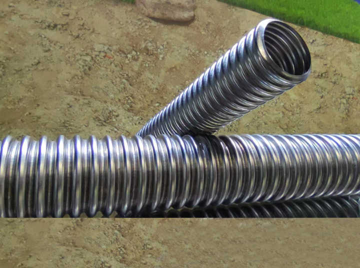 304 Corrugated Stainless Steel Tube - Flexible & Durable