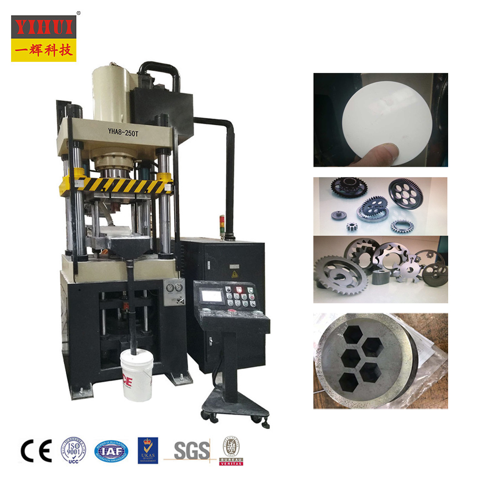 Verified Supplier Powder Compacting Hydraulic Press Four-Column Design ...
