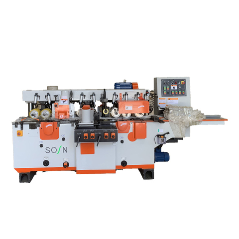Small/large Size Spiral Cutter Head Four-side Moulder Wood Machinery ...