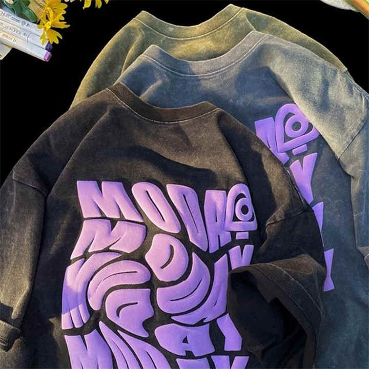 Shop Our 3D Puff Print Streetwear Tshirts - Wholesale Available