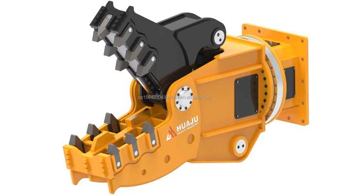 HUAJU High Efficiency Hydraulic Pulverizer Excavator Rotary Pulverizer ...