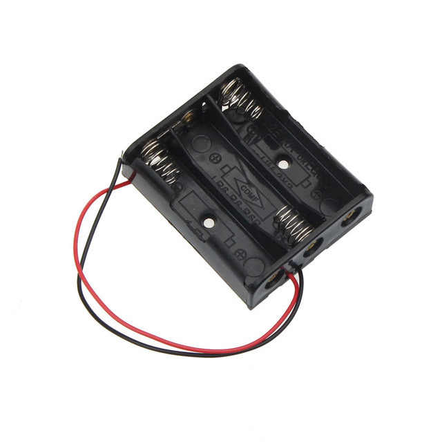 18650 21700 AA AAA Wired battery pack case Holder Series Parallel ...