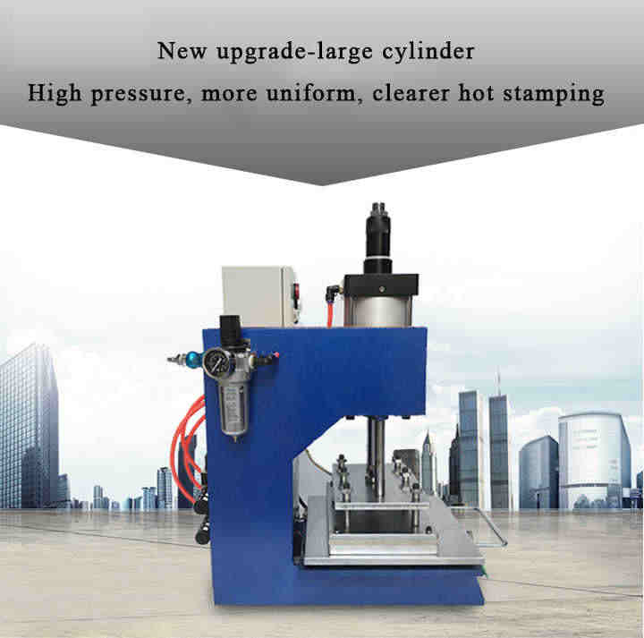Automatic Table Top Pneumatic Hot Stamping Foil Embossing Machine 15 ...