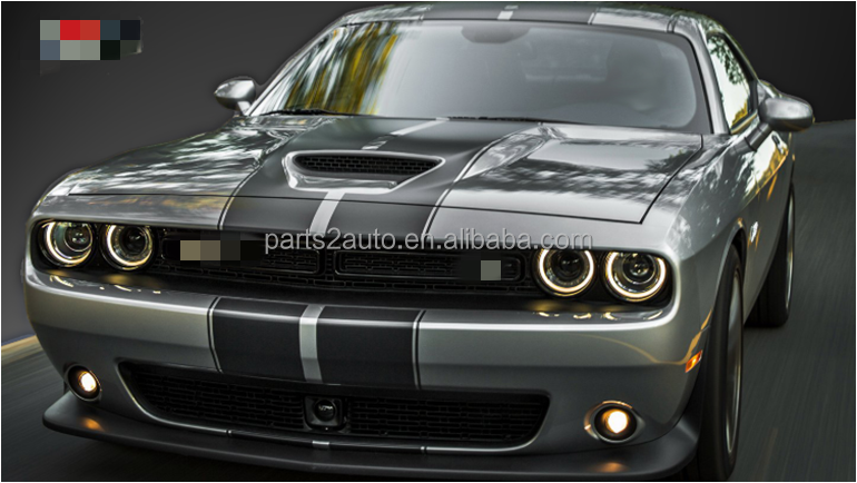 Dodge Challenger SRT Hood 2015- Aluminum 68259671AG