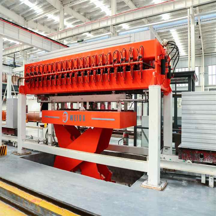 Fully Automatic Autoclaved Aerated Concrete Brick Making Machine AAC ...