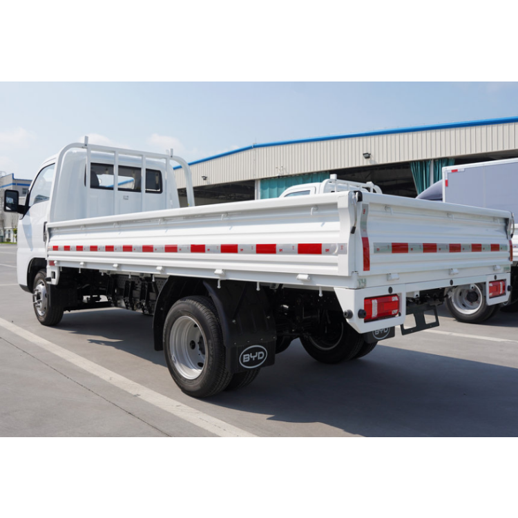 BYD T4 3.7m Single Cab Electric Stake Bed Light Truck (FinDian 62 ...