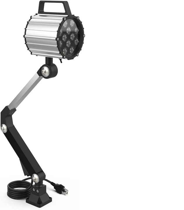 7W 110-220V Adjustable Aluminum Alloy Long Arm Industrial Lamp LED Work ...
