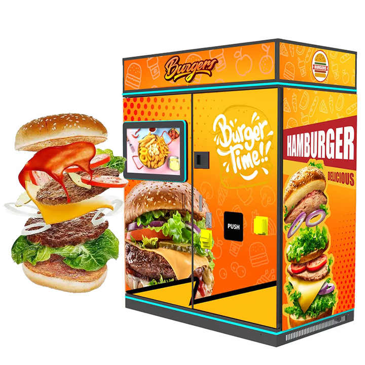 Automatic Burger Vending Machine - Efficient Kiosk Solution