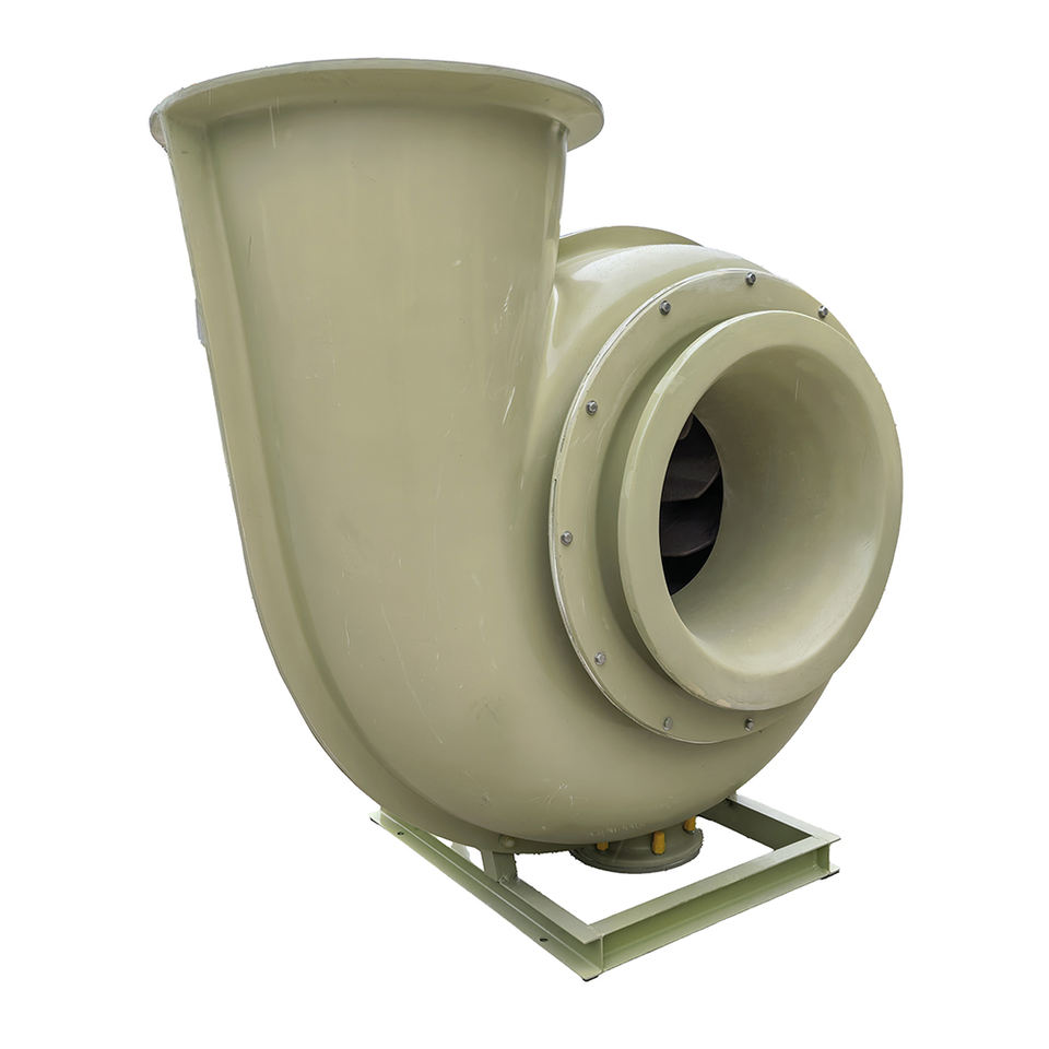 Heavy Duty Industrial FRP Centrifugal Blower Anti Acid FRP Impeller ...