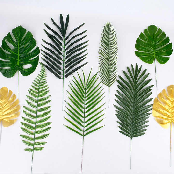High Simulation Greenery - Artificial Tree & Monstera Leaves