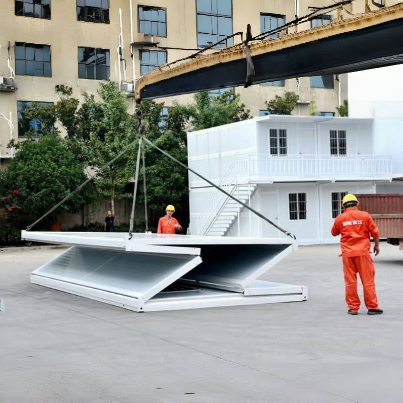 Rapid Deployment Steel Frame Prefabricated Foldable Container Houses ...