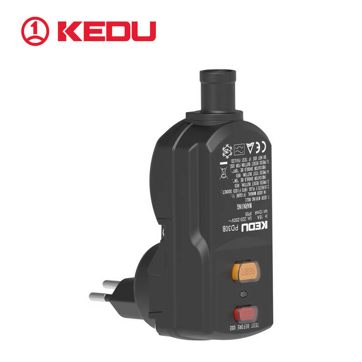 KEDU PD30 Swiss PRCD Manual Reset 16A 250V Portable Plug Circuit ...