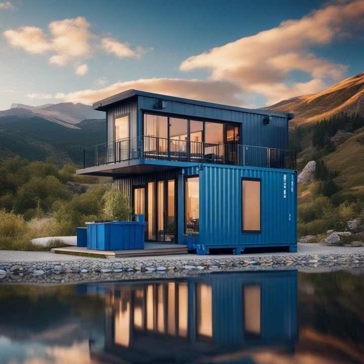 5 Bedroom Shipping Container House Modular Home Anti Corrosion ...