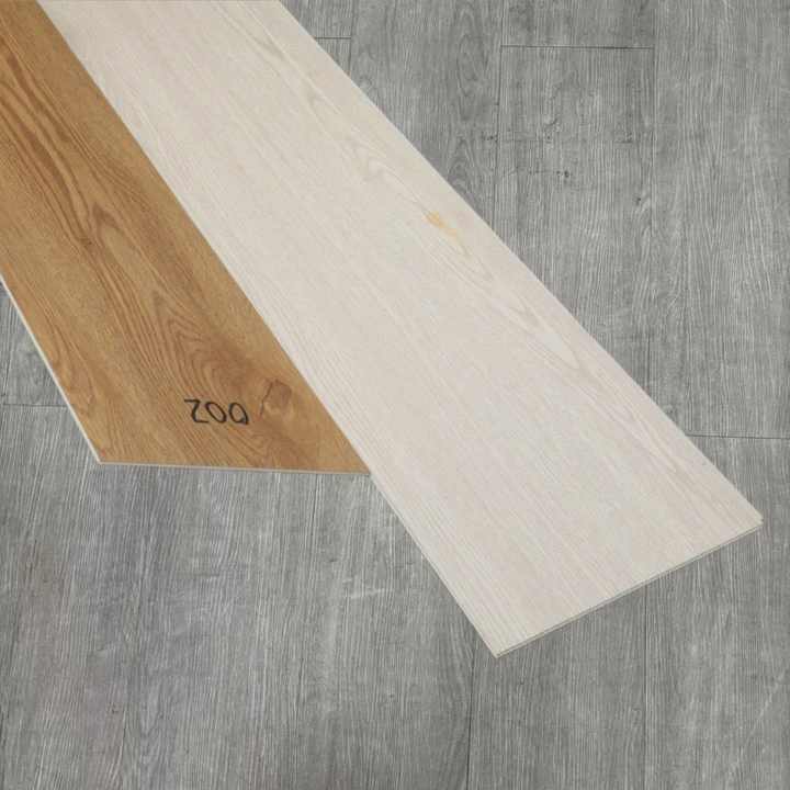Waterproof Wood Texture Plastic Pvc Flooring Vinyl Plank Tile Click ...