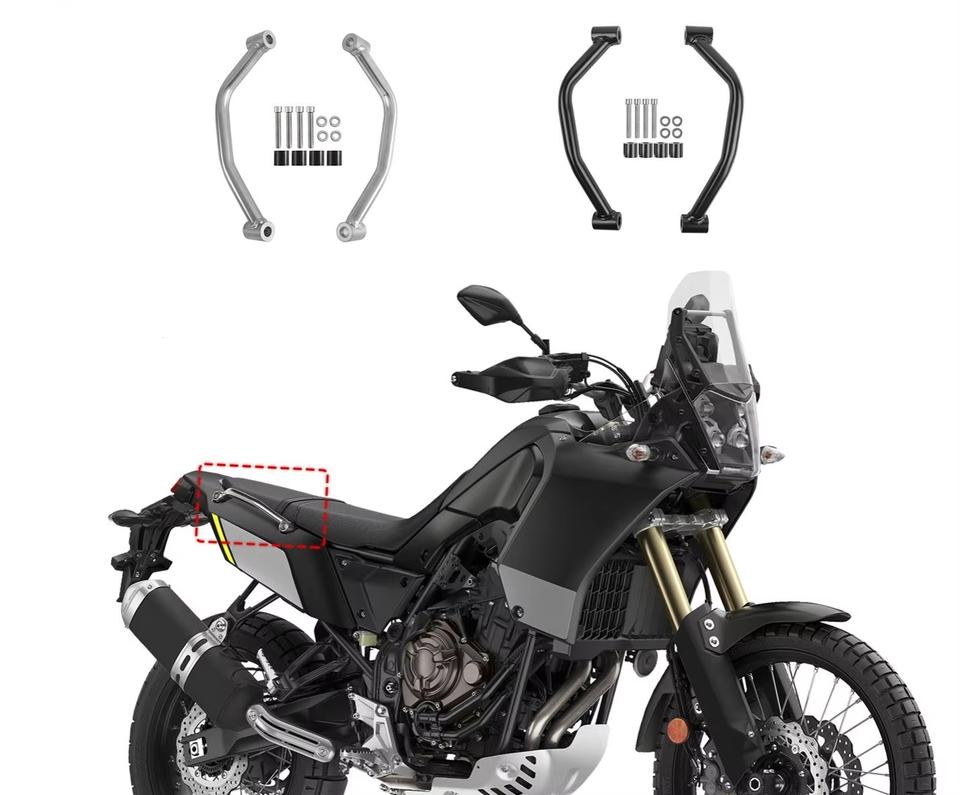Rear Passenger Handlebar Grab Bar for Tenere 700 XTZ700 2019-2025 ...