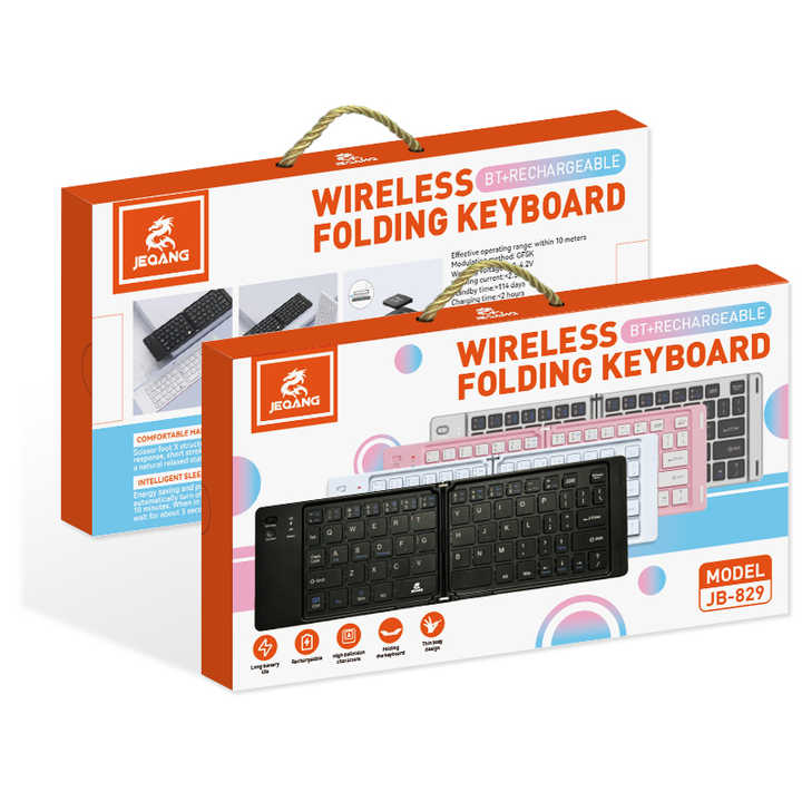 Jeqang JB-829 BT 2-Fold Mini Keyboard BT 3-System Compatible Clavier ...