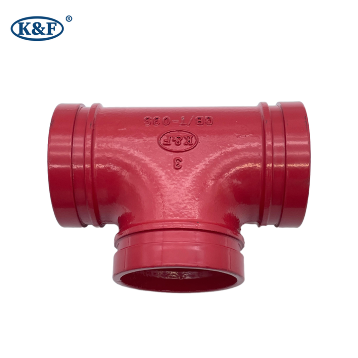 UL Certified Kanaifu FM Ductile Iron Molding Fittings Zinc Plated Surface Treatment NPT/ BSP for ...