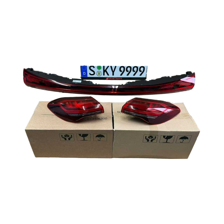 Suitable for Audi Q5L A7 A5 A4 Q7 A8 LED rear taillights, rear brake ...